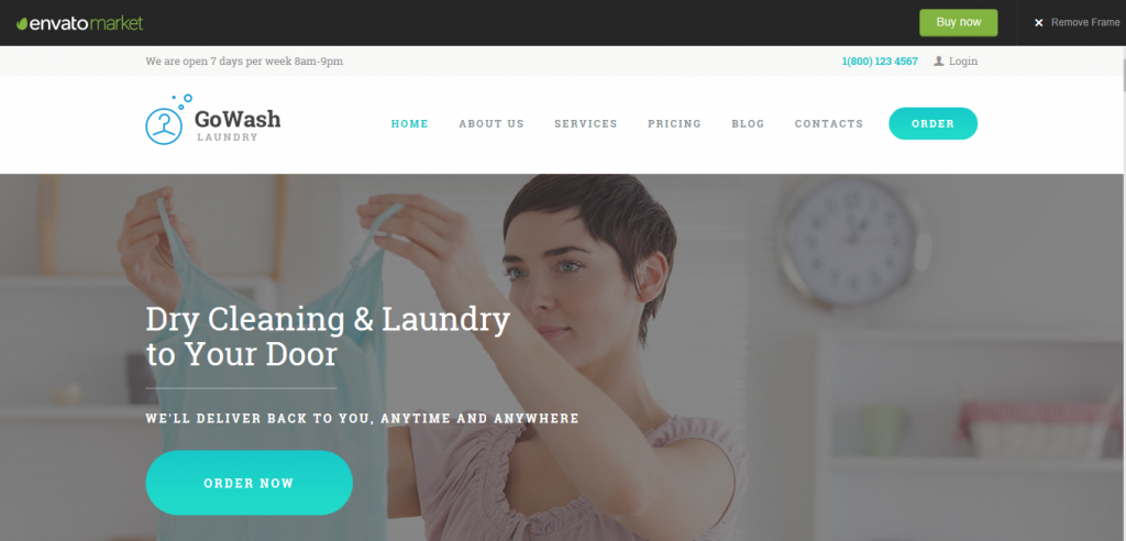 5 Best Laundry Dry Cleaning Services Wordpress Theme You Should Know ...