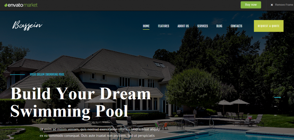 5 Best Pool Services WordPress Themes You Should Know! | SmartDataSoft