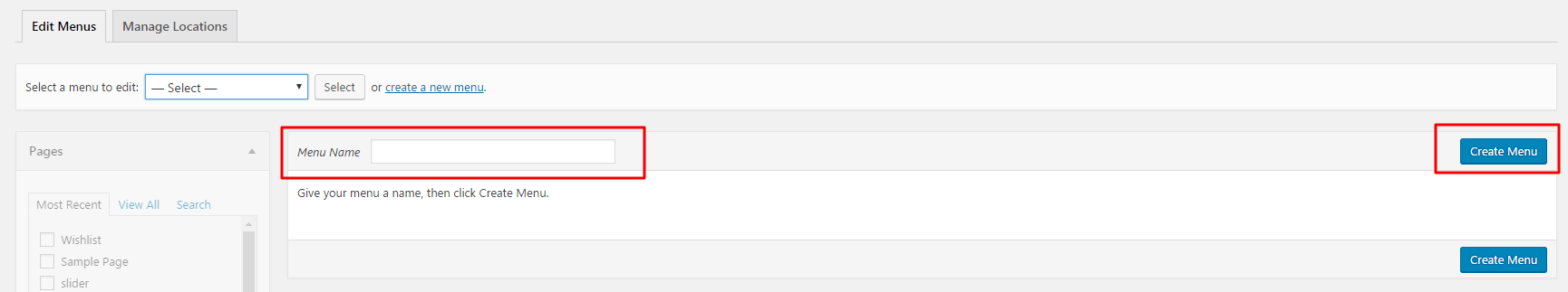 Creating Menu | SmartDataSoft