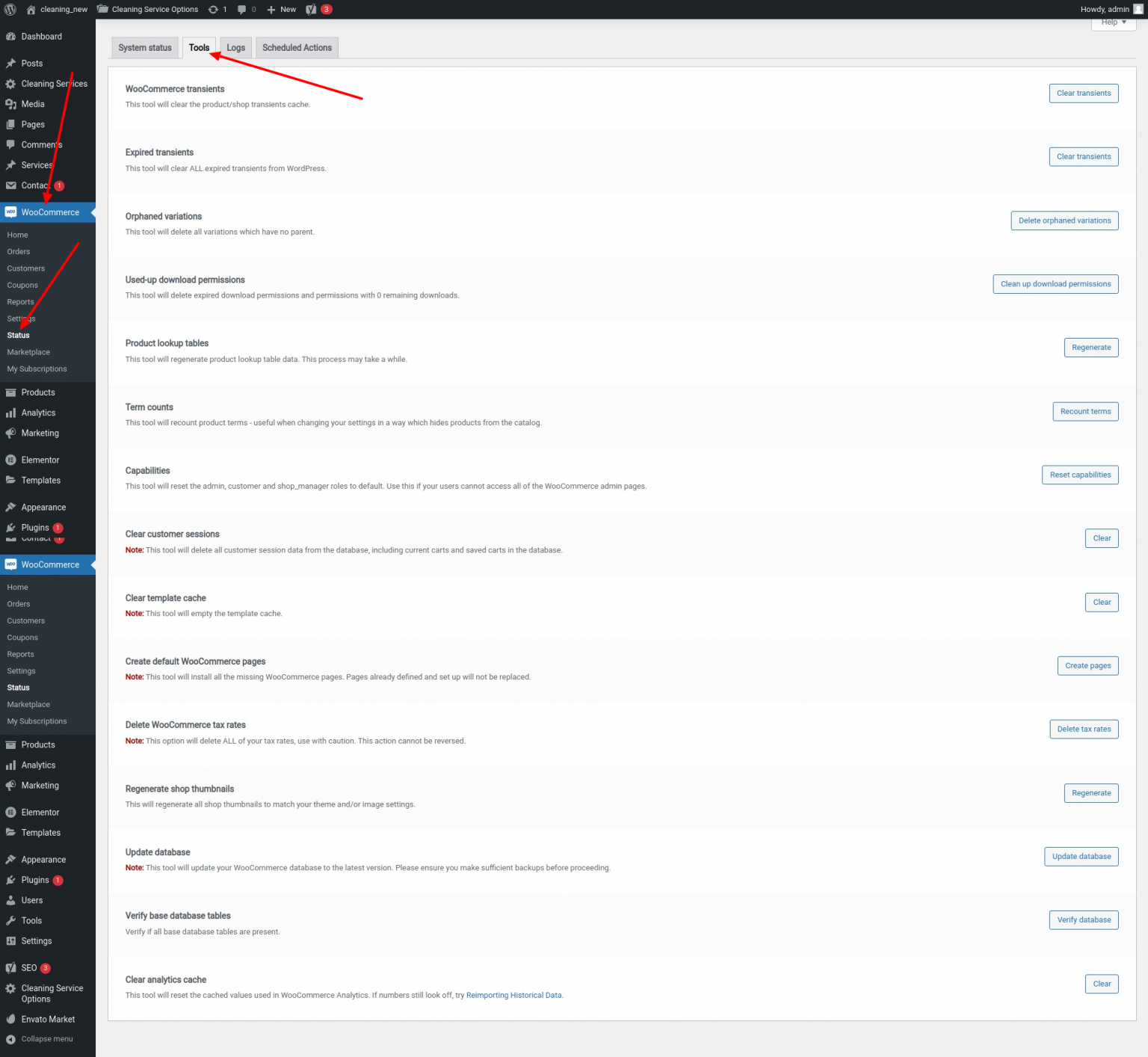 Shop page contents not showing. How to set up the Shop Page? - SmartDataSoft