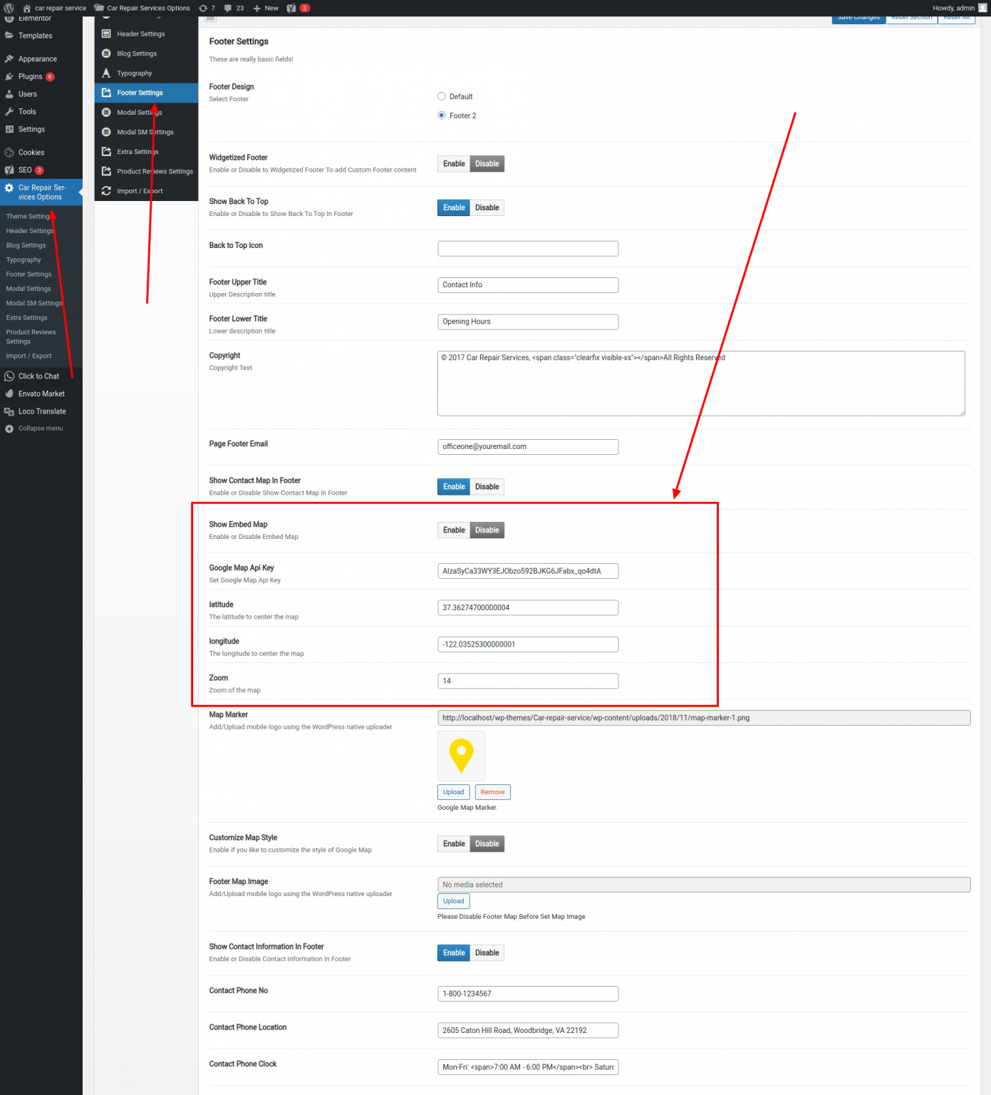 Where to add Google embed map? - SmartDataSoft