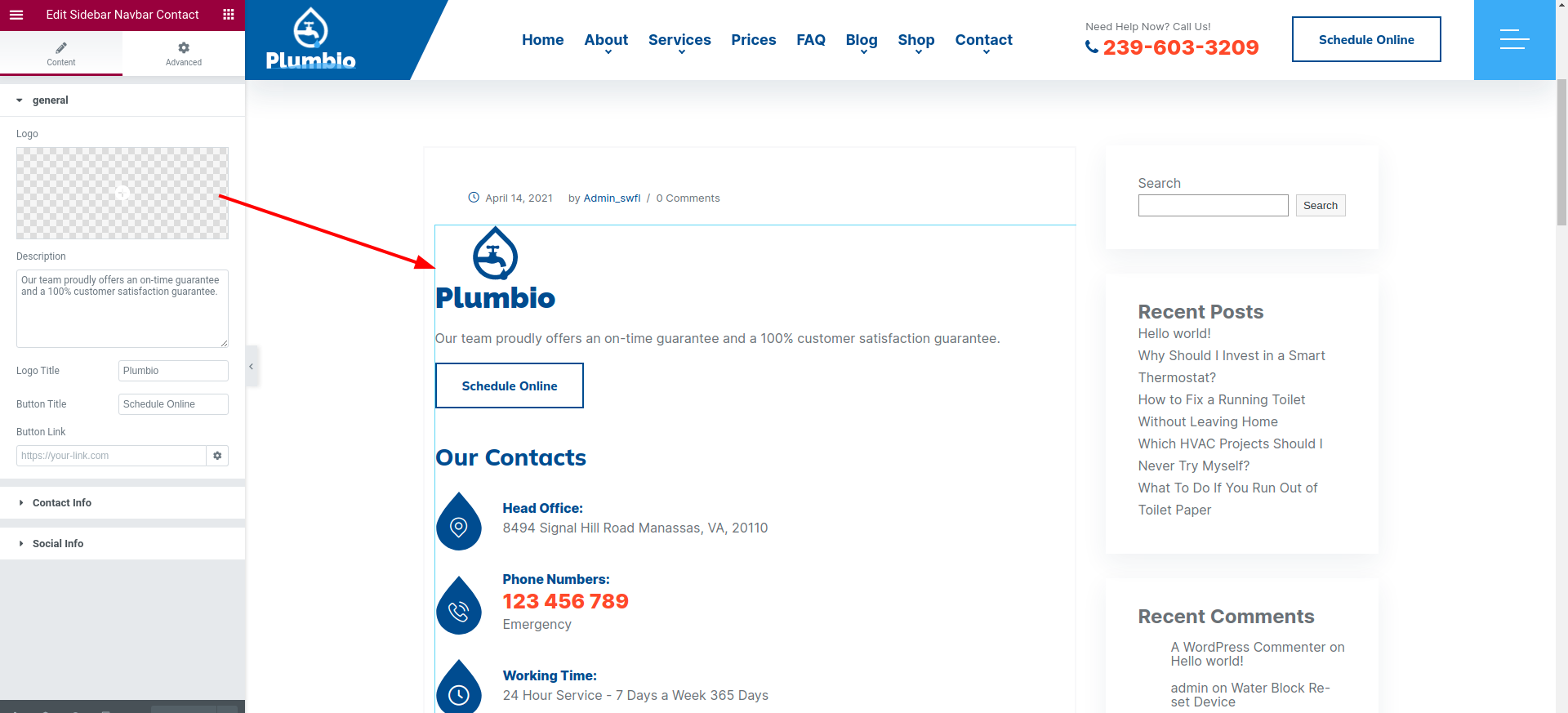 Plumbio Header Logo - SmartDataSoft