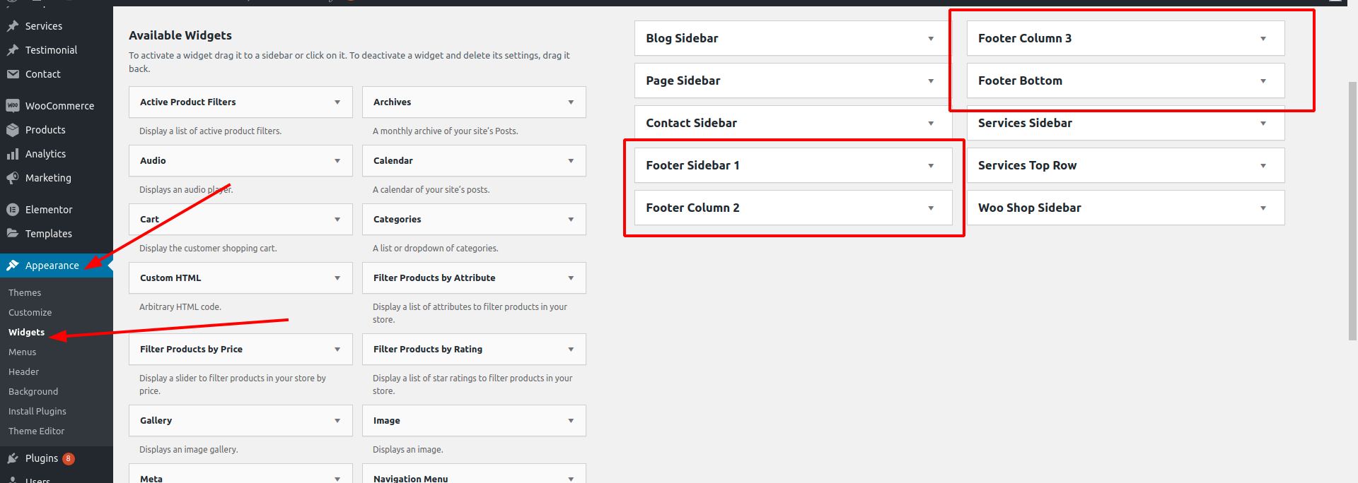 How to Edit Pool Services Footer - SmartDataSoft