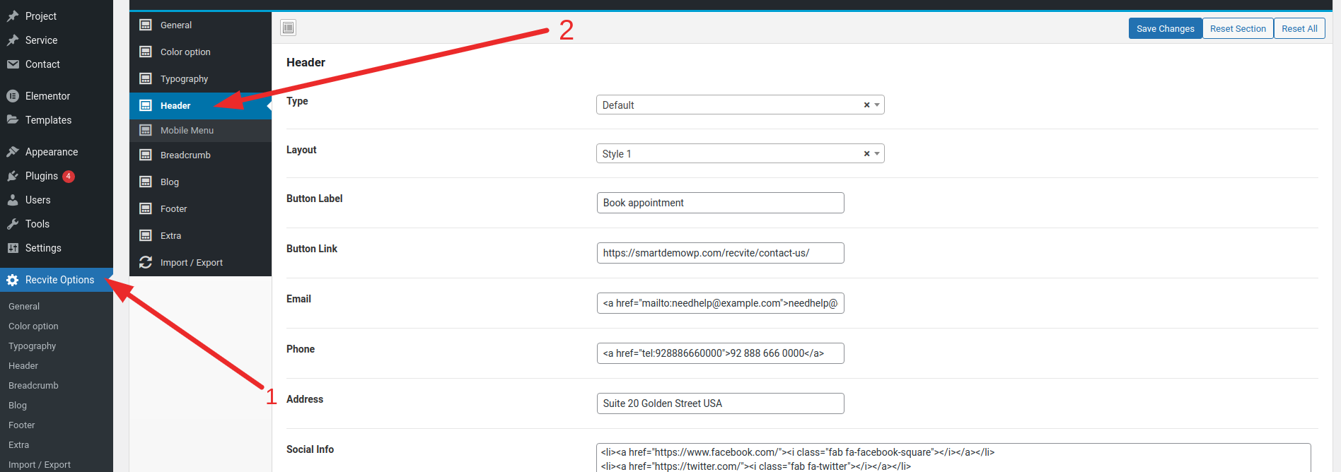 Recvite Option Overview - SmartDataSoft