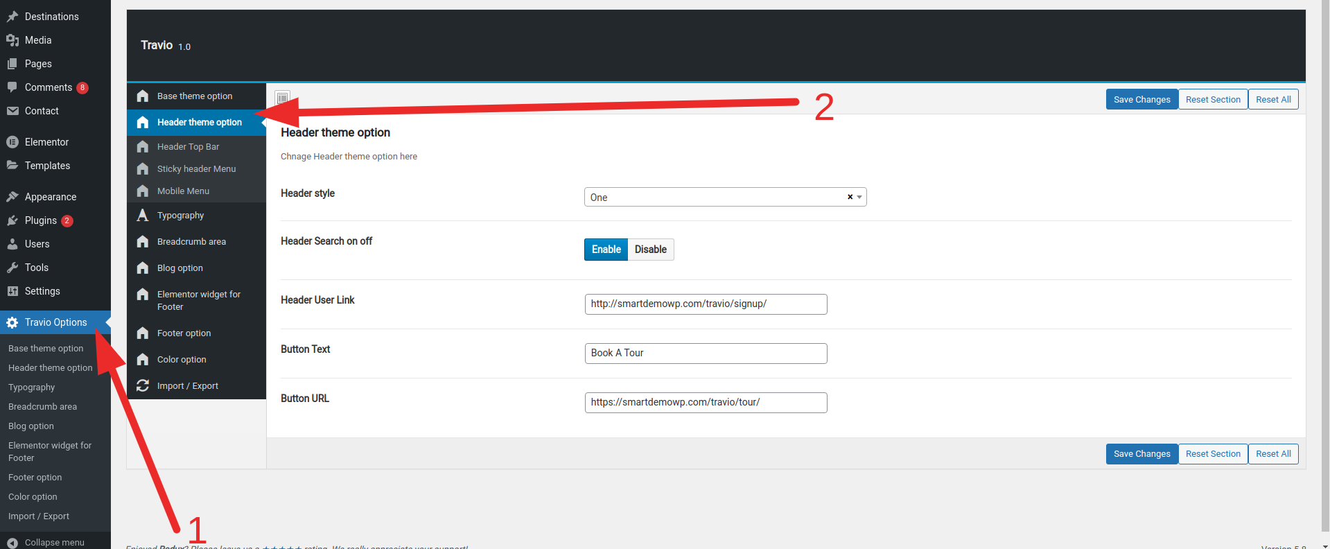 Travio Option Overview - SmartDataSoft
