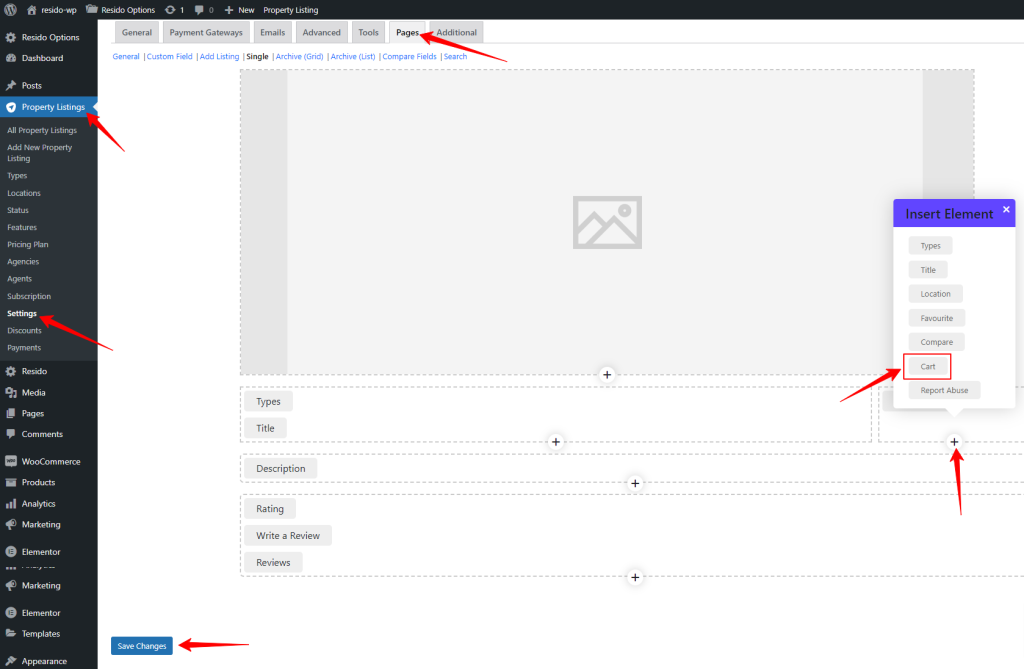 Single page Settings - SmartDataSoft