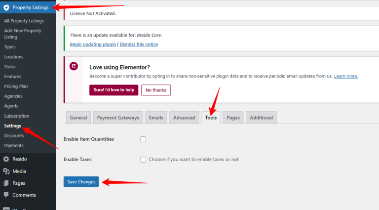Tools Settings - SmartDataSoft